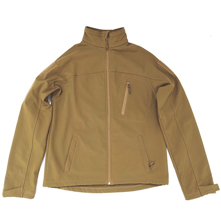 【楽天市場】DEFCON 5 (デフコン チンクエ) SOFT SHELL JACKET（ソフトシェルジャケット）ミルスペック / イタリア軍 コヨーテ Lサイズ MADE IN ITALY ...