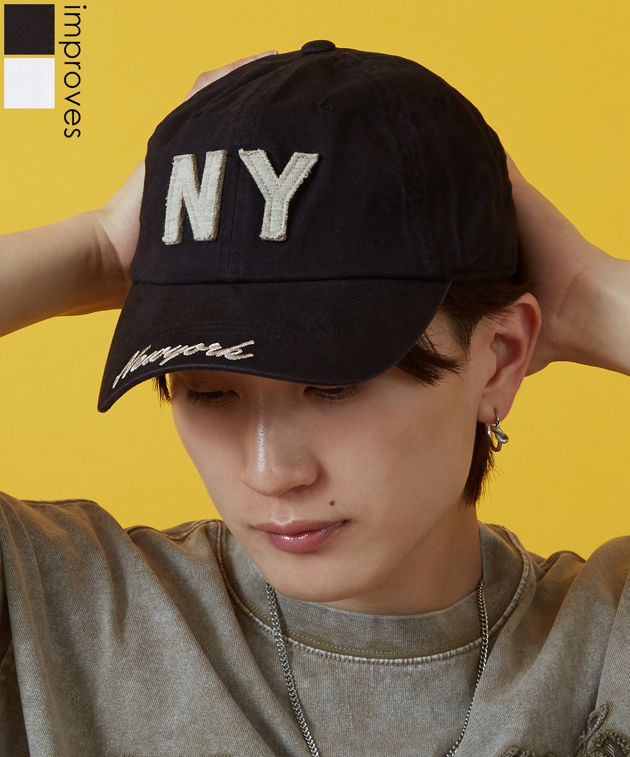 【楽天市場】キャップ メンズ レディース 帽子 刺しゅう ベースボール New York ロゴ ローキャップ スケーター ストリート アメカジ カジュアル 韓国ストリート Y2K ホワイト ...