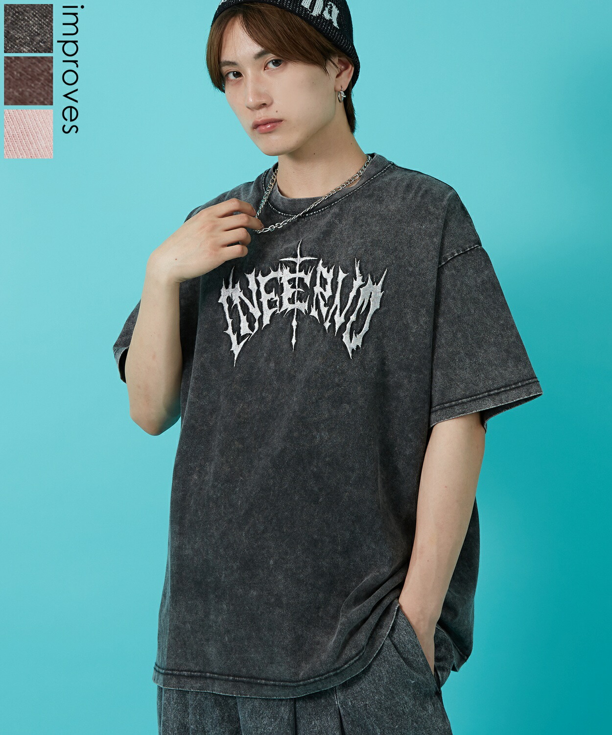 【楽天市場】【SALE / 10%OFF】Tシャツ メンズ レディース ウォシュド加工 ピグメント加工 パーカー スウェット アメカジ カジュアル スケーター ストリート 古着MIX 韓国 ...