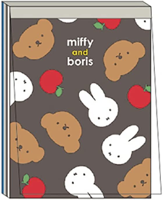 【楽天市場】ミッフィー/メモパッド(BA22-4)/ブラウン/miffy and boris(mail 190)：キャラクターズラボ