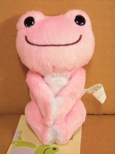 【楽天市場】森のピクルス/マグネット/ピンク(BD-99018)/ぬいぐるみ/pickles the frog(mail 220)：キャラクターズラボ