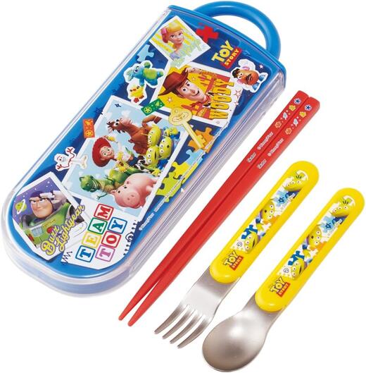 【楽天市場】トイ・ストーリー(24)/抗菌食洗機対応スライドトリオセット(TACC2AG)(659942)/スケーター(mail 190)：キャラクターズラボ