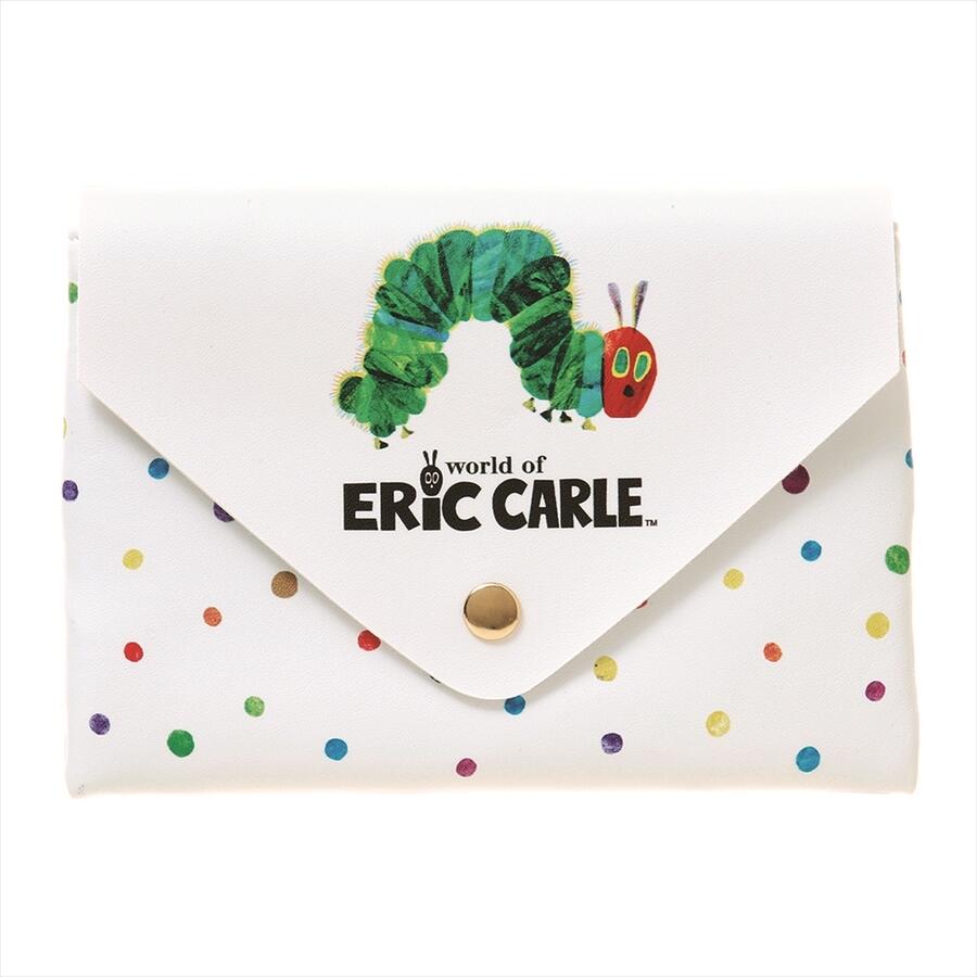 【楽天市場】 はらぺこあおむし/ティッシュポーチ/ドット(F170-09)(701936)/エリックカール/学研ステイフル/値下げしました(mail 190)：キャラクターズラボ