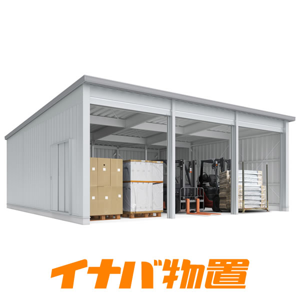【楽天市場】倉庫 イナバ倉庫SGN-386GUB-3 多雪型ジャイアントベタ基礎タイプ3棟タイプ【新潟・長野・富山限定販売】【お客様組立商品】：イナバ物置専門店上越スチール販売