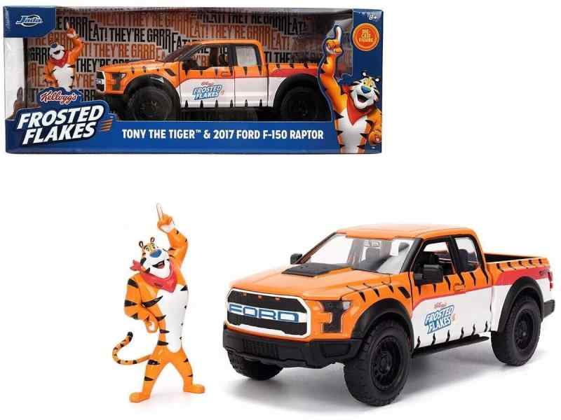 【楽天市場】JADA TOYS 1/24 ケロッグ コーンフロスティ トニーザタイガー/フォード F-150 ラプター 2017 Tony ...
