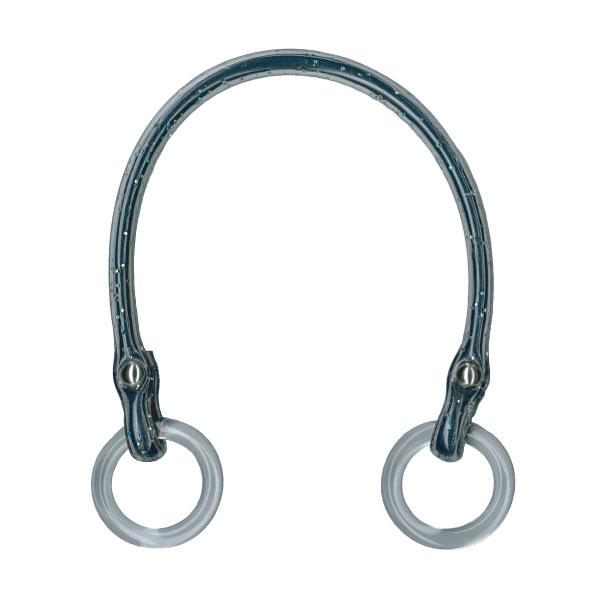 【楽天市場】日本製 透明バッグ持ち手 約38cm 2本手 BM-386 《 幅 約0.8cm 塩化ビニール 芯ロー引 INAZUMA ...