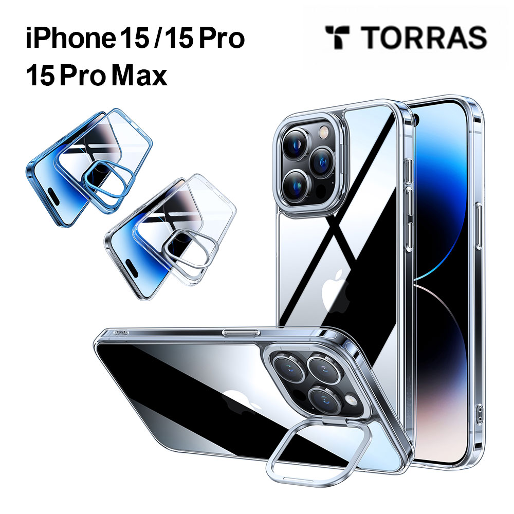 【楽天市場】【ガラスフィルム同梱】 TORRAS UPRO Lstand Case iPhone15 15pro 15promax ケース ...