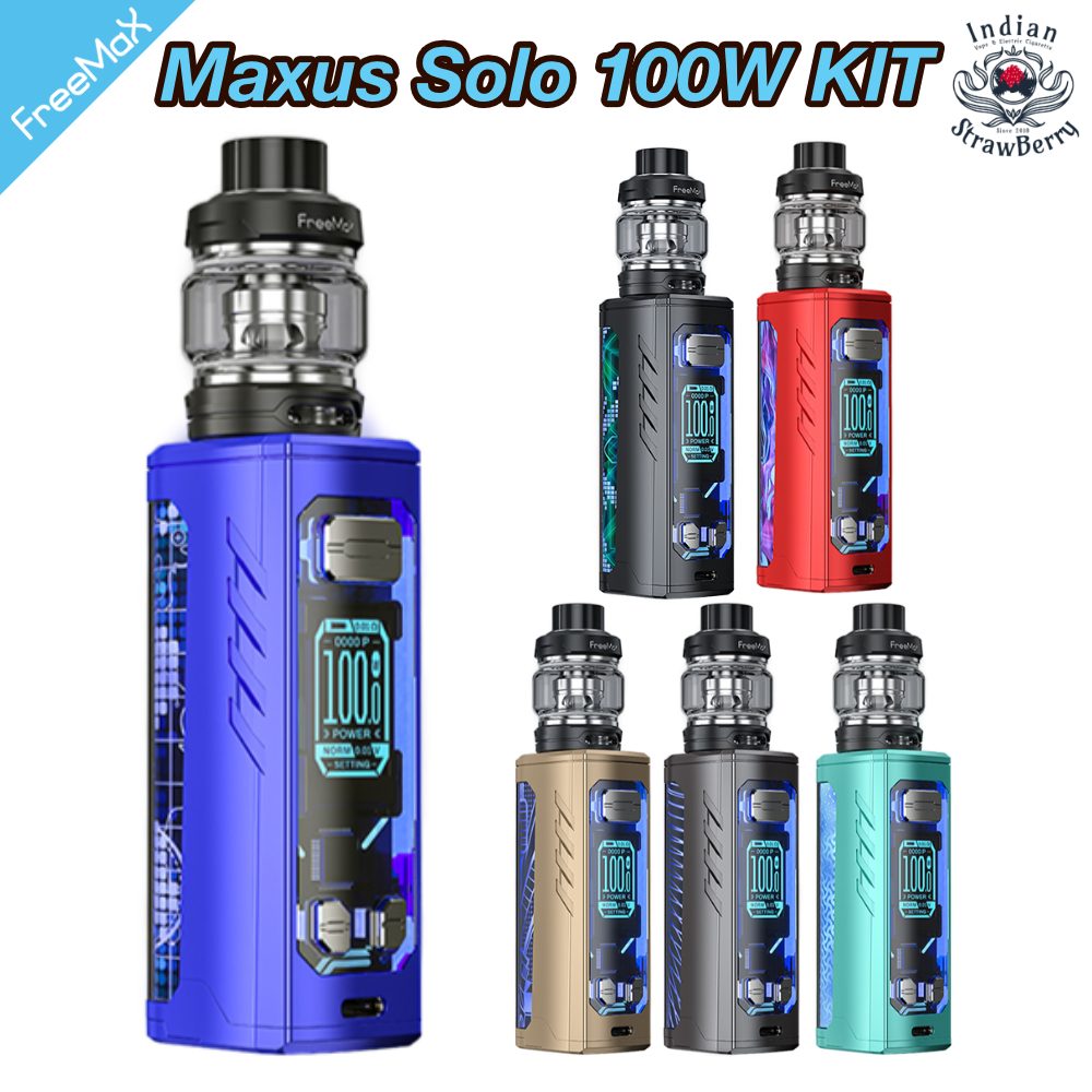 【楽天市場】Freemax Maxus Solo 100W KIT：Indian Strawberry 楽天市場店