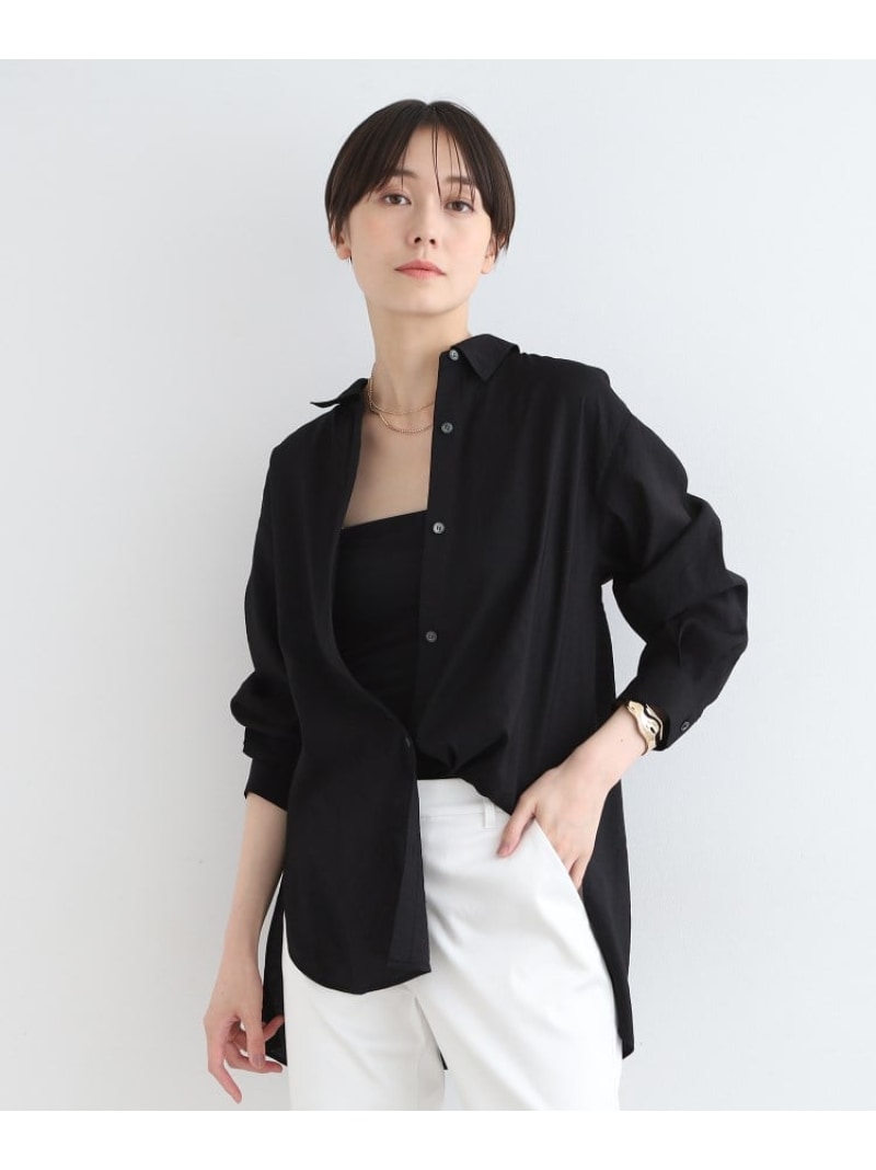 【楽天市場】【SALE／40%OFF】【洗える】大人シアーオーバーシャツ INDIVI インディヴィ トップス シャツ・ブラウス グリーン レッド ブラック ベージュ【RBA_E】【送料無料 ...