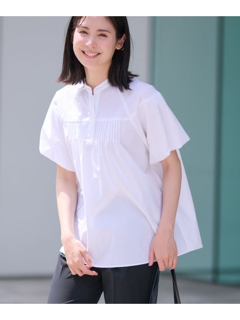 【楽天市場】【撥水/UV/SETUP可能】アクティブブラウス INDIVI インディヴィ トップス シャツ・ブラウス ブラック ホワイト レッド【先行予約】*【送料無料】[Rakuten ...