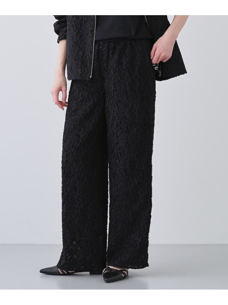 【楽天市場】【SALE／5%OFF】【日本製/SETUP可能】ワイドイージーパンツ INDIVI インディヴィ パンツ その他のパンツ ブラック ブルー【RBA_E】【送料無料 ...