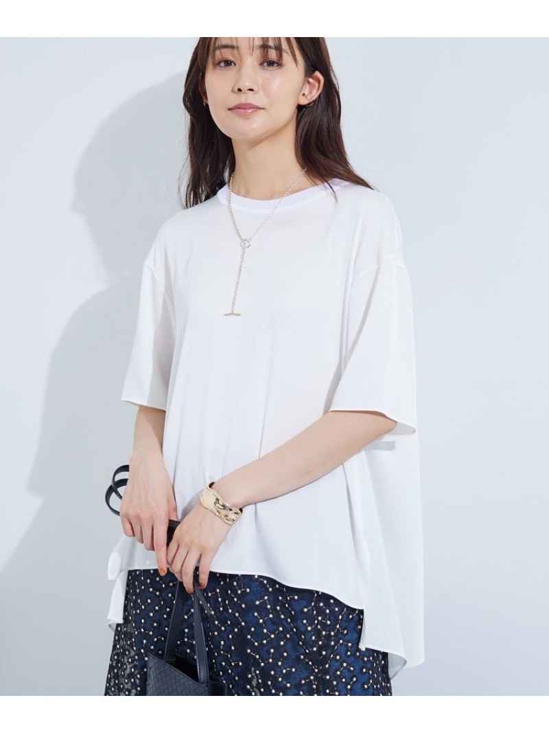 【楽天市場】【SALE／5%OFF】【バックシャン】デザインTブラウス INDIVI インディヴィ トップス カットソー・Tシャツ ブラック ブルー ホワイト【RBA_E】【先行予約】*【送料 ...