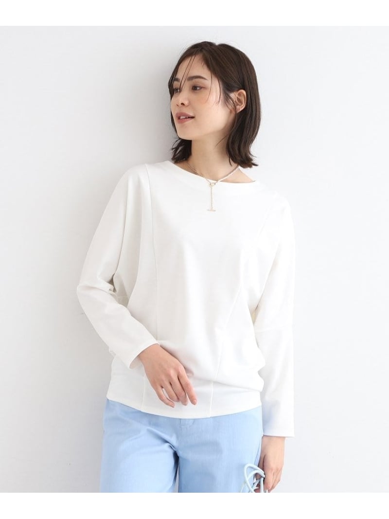 【楽天市場】【SALE／60%OFF】【洗える】ドルマンスリーブトップス INDIVI インディヴィ トップス カットソー・Tシャツ ベージュ ホワイト ネイビー【RBA_E】【送料無料 ...