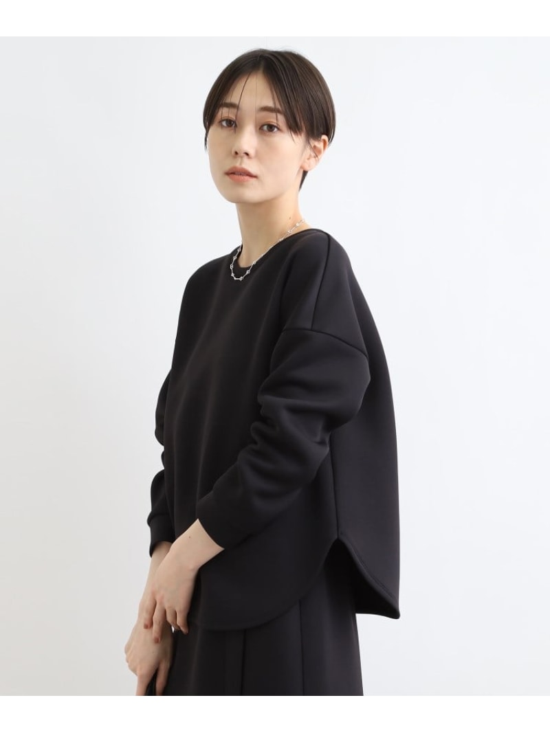 【楽天市場】【SALE／60%OFF】【洗える/UVケア/SETUP可能】ダンボールジャージトップス INDIVI インディヴィ トップス カットソー・Tシャツ ネイビー グレー ブラック ...