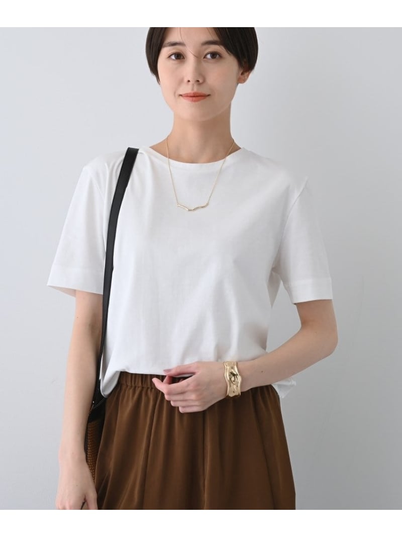 【楽天市場】【SALE／60%OFF】【洗える】シンプルきれいめ無地Tシャツ INDIVI インディヴィ トップス カットソー・Tシャツ グレー イエロー ホワイト ブルー【RBA_E ...