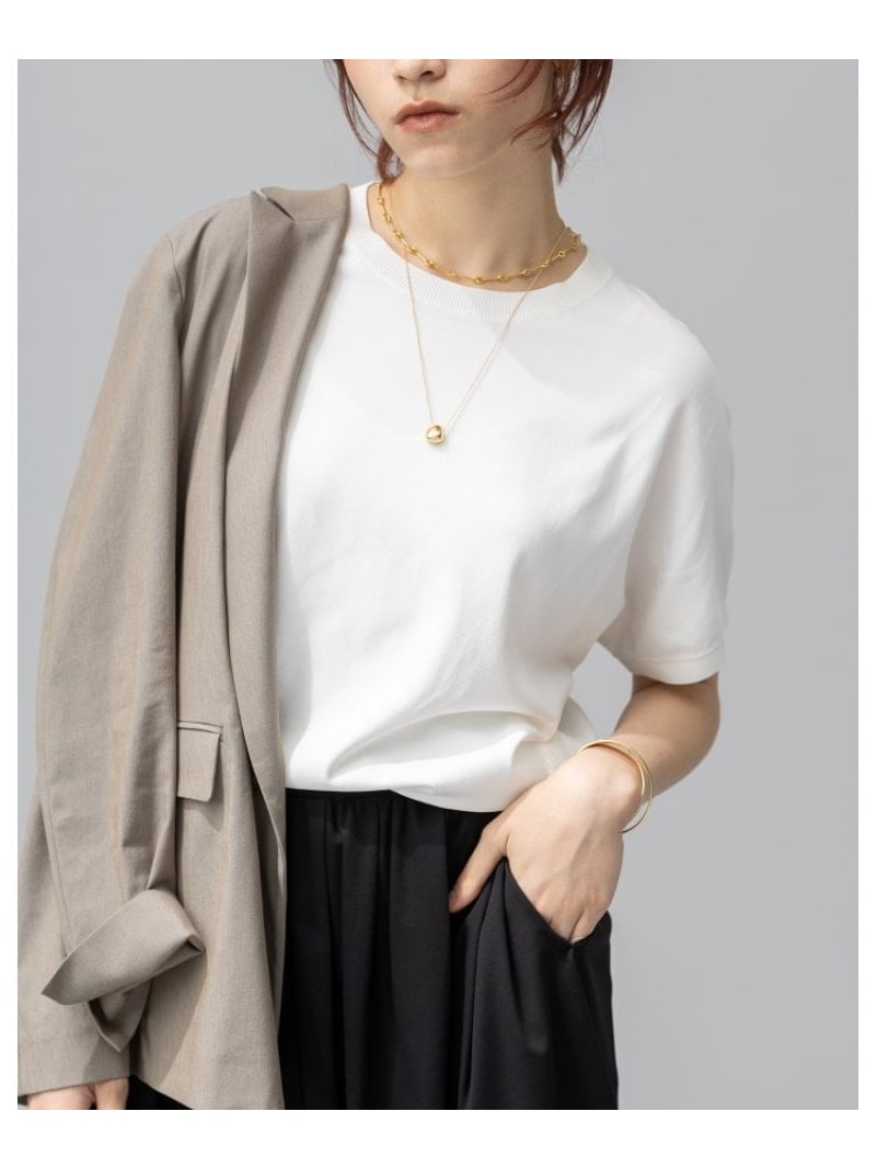 【楽天市場】【SALE／46%OFF】【洗える/サマーニット】Tシャツライクニット INDIVI インディヴィ トップス ニット ブラック ブラウン ブルー ホワイト パープル【RBA_E ...