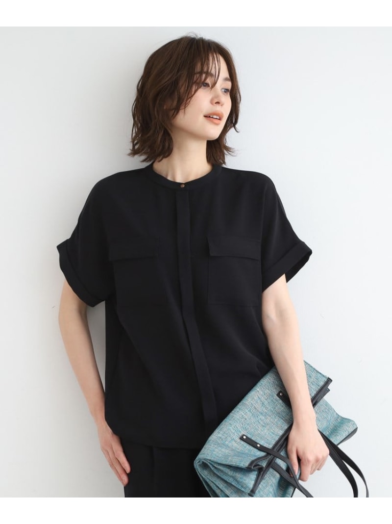 【楽天市場】【SALE／76%OFF】【こなれSETUP/UVケア/接触冷感】胸ポケット付Tブラウス INDIVI インディヴィ トップス シャツ・ブラウス ブルー ブラック ベージュ ...