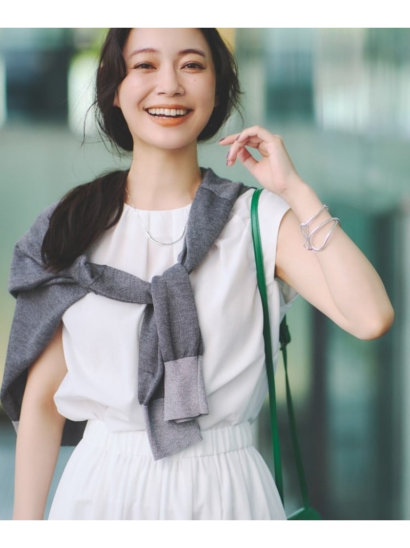 【楽天市場】【SALE／10%OFF】【クールエアー素材/UVケア/吸水速乾】エアリータックブラウス INDIVI インディヴィ トップス シャツ・ブラウス ホワイト ブラック ブルー【RBA ...