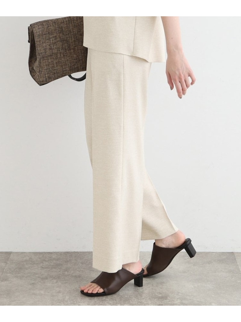 【楽天市場】【SALE／50%OFF】【洗える/UVケア/接触冷感/SETUP可能】麻調ワイドパンツ INDIVI インディヴィ パンツ その他のパンツ ベージュ ネイビー グレー【RBA_E ...