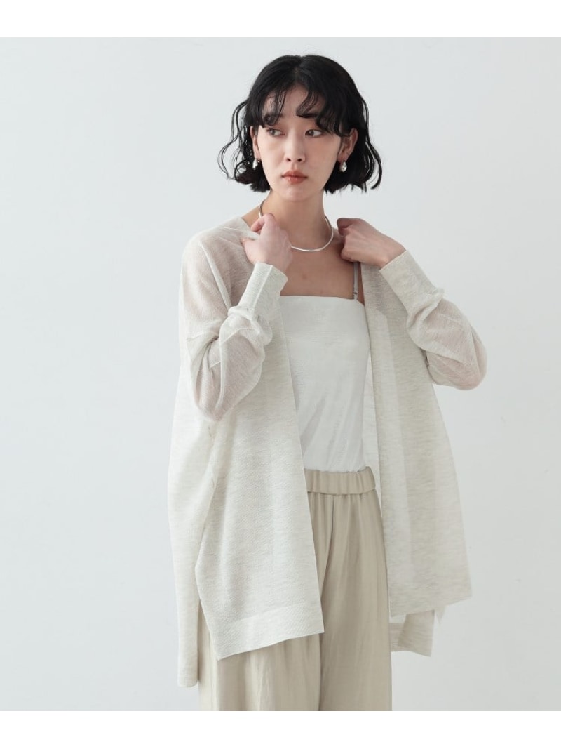 【楽天市場】【SALE／36%OFF】シアーミディカーディガン GALLEST インディヴィ トップス カーディガン ベージュ ブラック グレー ホワイト【RBA_E】【送料無料 ...