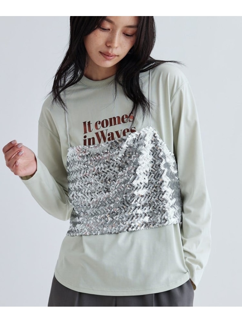 【楽天市場】スパンコールビスチェ GALLEST インディヴィ トップス アンサンブル ブラック ゴールド シルバー【送料無料】[Rakuten Fashion]：INDIVI