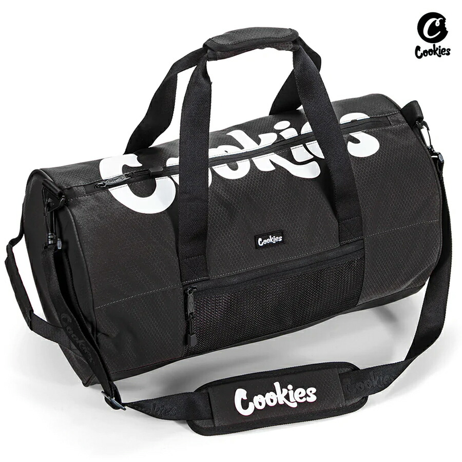 【楽天市場】【送料無料★ラスト1点】COOKIES SUMMIT RIPSTOP SMELL PROOF DUFFLE BAG【BLACK ...