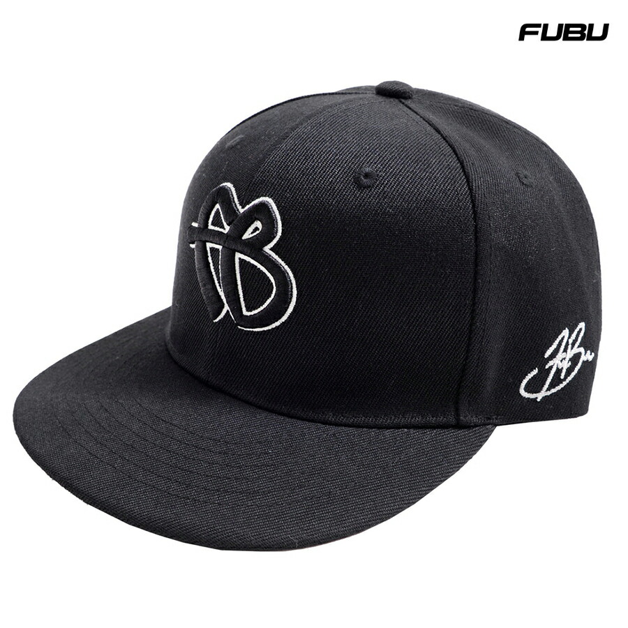 【楽天市場】【送料無料】FUBU CLASSIC LOGO SNAPBACK CAP【BLACK】(フブ 通販 帽子 キャップ CAP ...