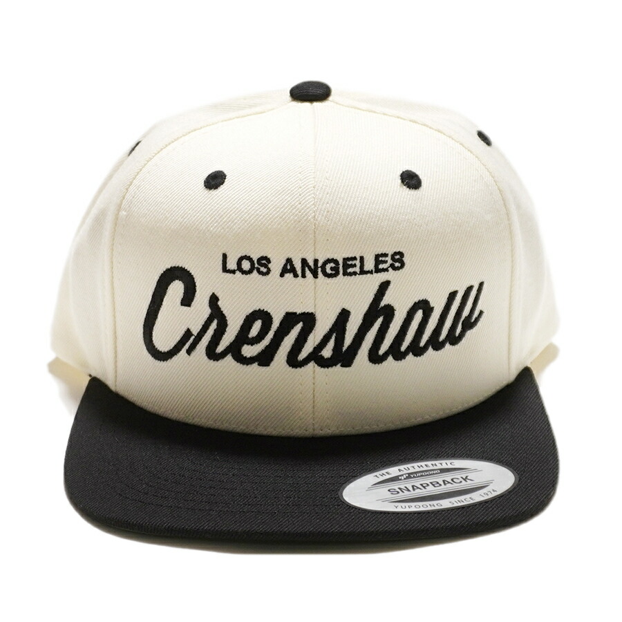 【楽天市場】【送料無料】CRENSHAW SNAPBACK CAP【CREAM×BLACK】【CITY CAP】(通販 メンズ レディース 男 ...