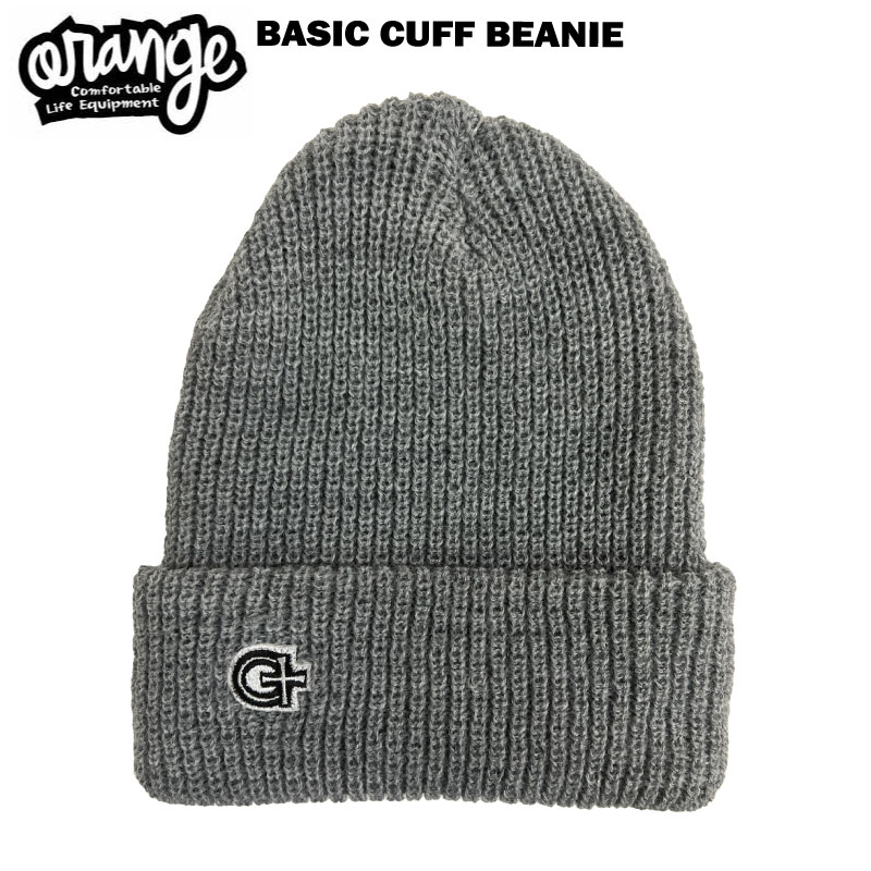 【楽天市場】ORAN'GE オレンジ BASIC CUFF BEANIE - HEATHER GRAY 22-23 スノーボード スキー ニット 帽子 ビーニー：メンズプロダクト