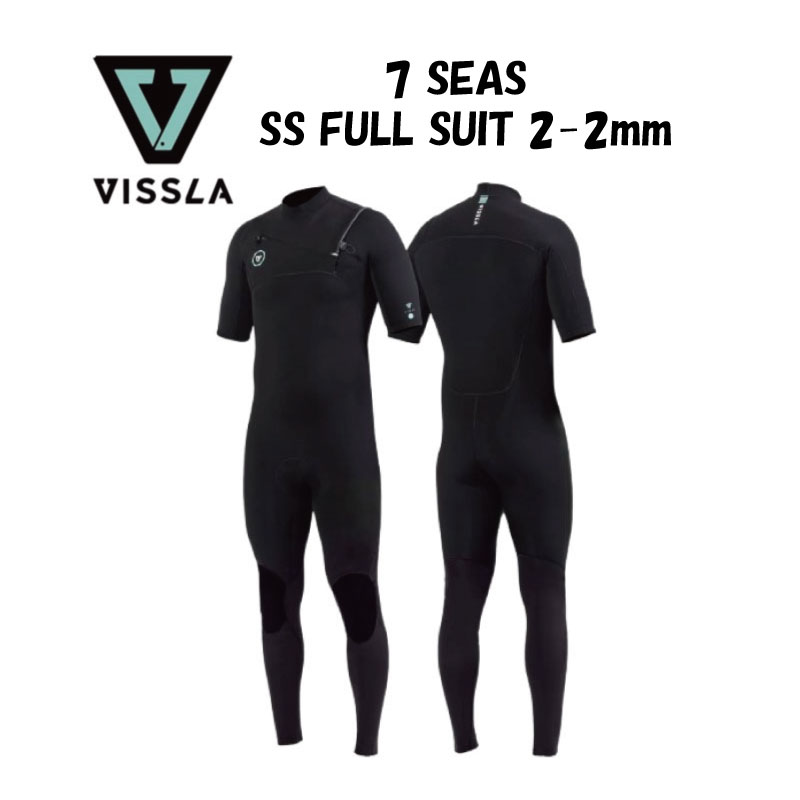 【楽天市場】VISSLA ヴィスラ 7 SEAS 2-2 SS FULL SUITセブンシーズ 2-2mm SSフルスーツ メンズ/ウェット ...