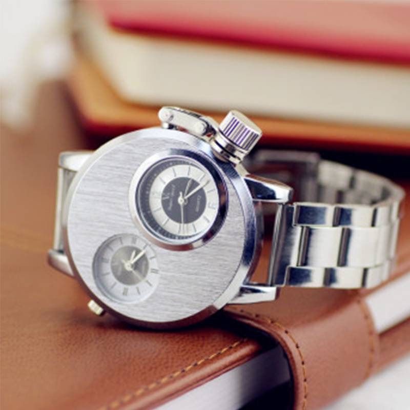 【楽天市場】腕時計 メンズ Super speed スーパースピード 日本製ムーブメント ビッグフェイス クォーツ デュアルタイムス ダブル ...