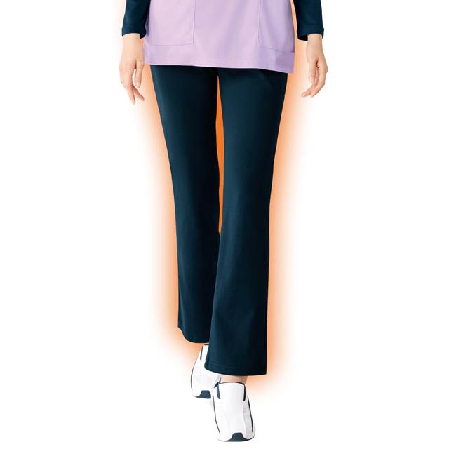 【楽天市場】全品ポイント5倍 6/10 0:00-23:59 ＋3℃温度上昇！吸湿発熱あったか裏起毛総ゴム美脚パンツパンツ ズボン ナース ...