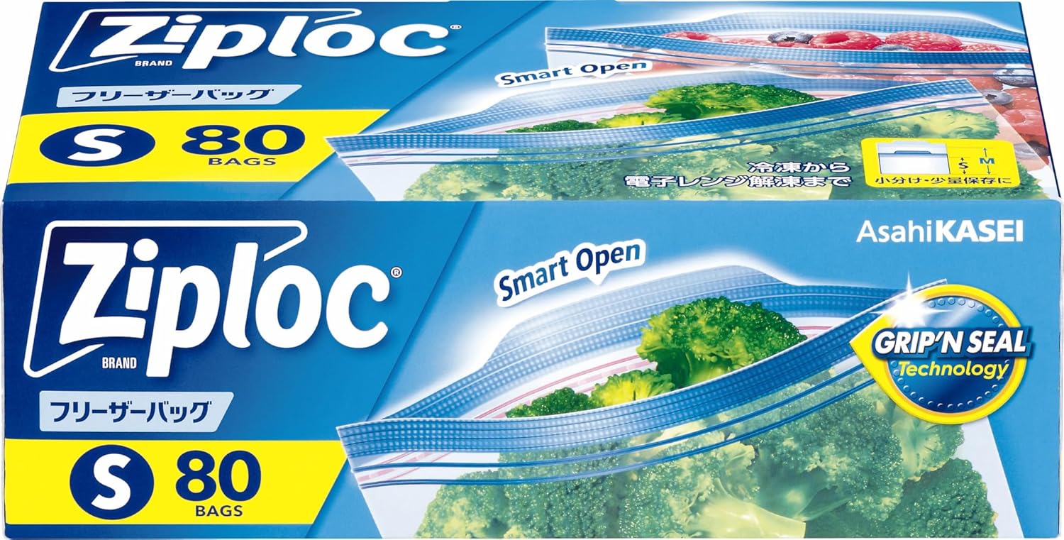 【楽天市場】【外装箱訳あり】Ziploc ジップロック フリーザーバッグ S80枚入：iiKaKaKuのペット館