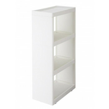 【楽天市場】同梱不可吉川国工業所 収納ストッカー 255サイドオープンワゴン4段 (コロ付き) ホワイト MW-4：インフォマート