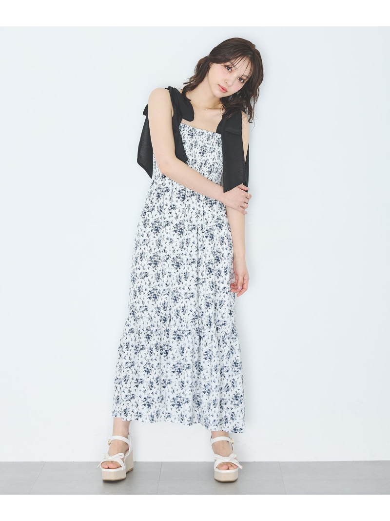 【楽天市場】INGNI/(W)肩リボンシャーリングギンガムOP INGNI イング ワンピース・ドレス ワンピース【送料無料】[Rakuten Fashion]：INGNI