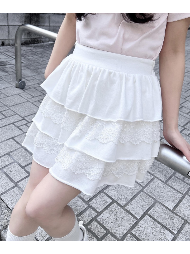 【楽天市場】【SALE／17%OFF】【WEB限定】スウェットレースフリルミニスカパン(セットアップ対応) INGNI イング スカート ミニスカート ホワイト グレー【RBA_E ...