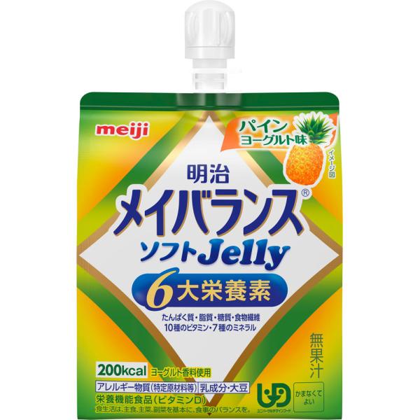 【楽天市場】明治 明治メイバランスソフトJellyパインヨーグルト味 125ml：INNI SELECT・Global 対応