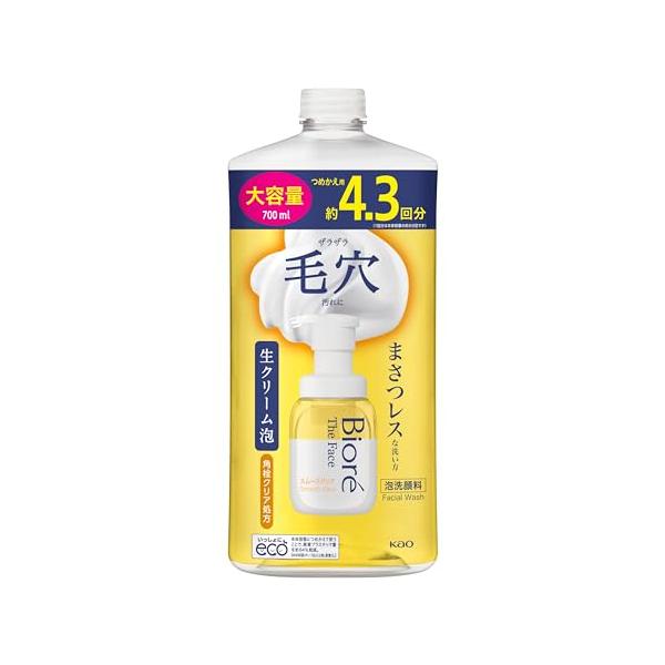 【楽天市場】花王 ビオレ ザフェイス 泡洗顔料 スムースクリア つめかえ用 700mL：INNI SELECT・Global 対応