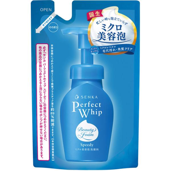 【楽天市場】ファイントゥデイ SENKA パーフェクトホイップ スピーディー つめかえ用 130ml：INNI SELECT・Global 対応