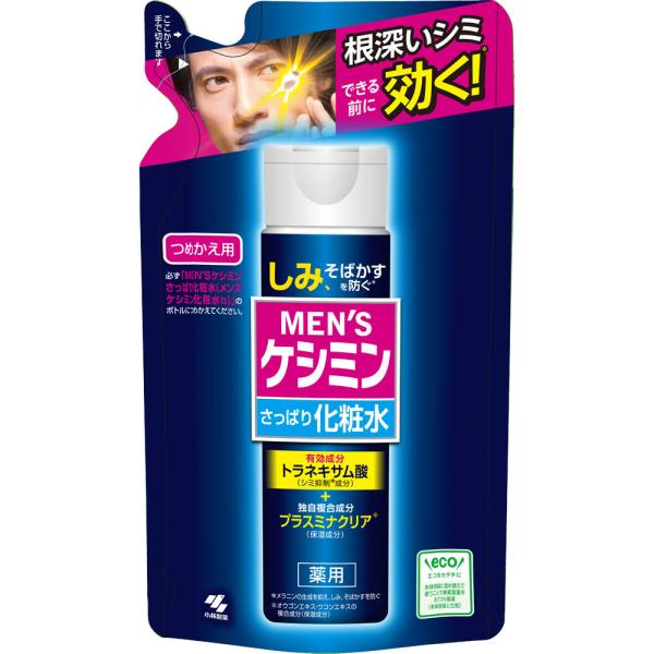 【楽天市場】小林製薬 メンズケシミン化粧水詰替 140ml (医薬部外品)：INNI SELECT・Global 対応