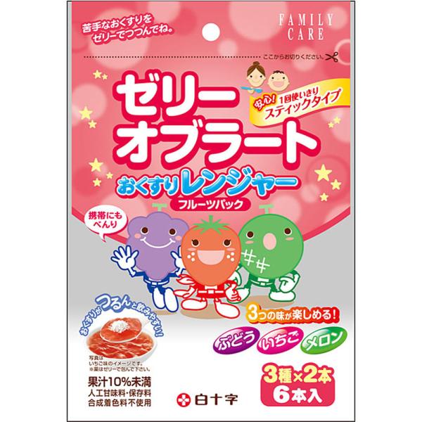 【楽天市場】FCおくすりレンジャー フルーツパック 3種×2本入 180g（30g×6本）：INNI SELECT・Global 対応