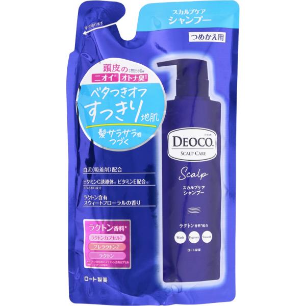 【楽天市場】ロート製薬 デオコスカルプケアシャンプー つめかえ用 370ml：INNI SELECT・Global 対応