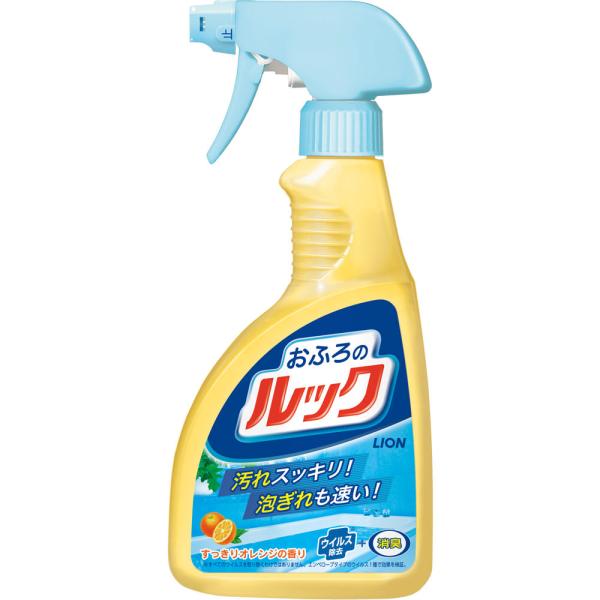 【楽天市場】ライオン おふろのルック お風呂洗剤 スプレー 本体 400ml：INNI SELECT・Global 対応