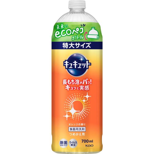 【楽天市場】花王 キュキュット つめかえ用 700ML：INNI SELECT・Global 対応