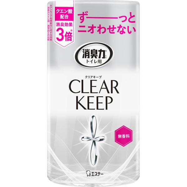 【楽天市場】エステー トイレの消臭力 CLEAR KEEP 無香料 400ml：INNI SELECT・Global 対応