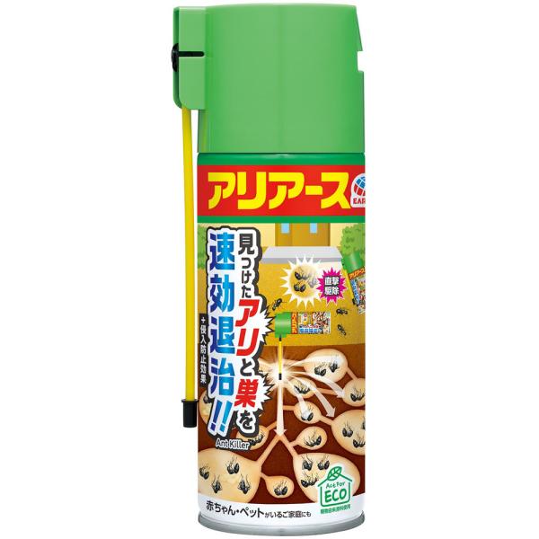【楽天市場】アース製薬 アリアースW 蟻 巣も 速効 駆除 スプレー 300ml：INNI SELECT・Global 対応