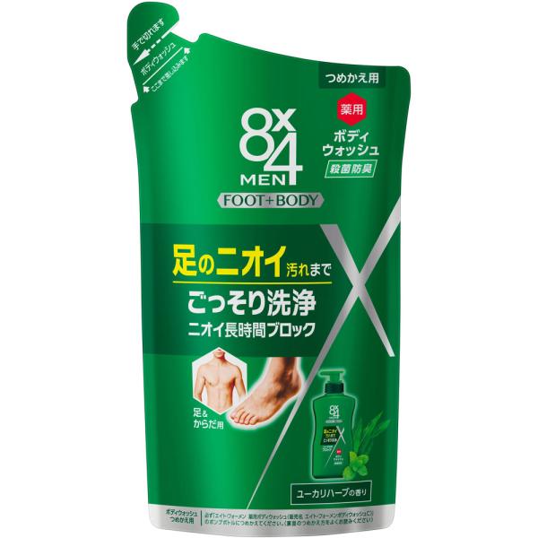 【楽天市場】花王 8×4MEN 薬用ボディウォッシュ つめかえ 300ml (医薬部外品)：INNI SELECT・Global 対応