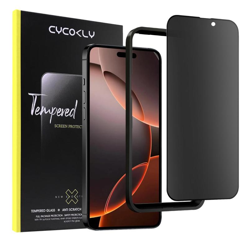 【楽天市場】CYCOKLY iPhone 16 Pro Max ガラスフィルム 覗き見防止 アンチグレア 強化ガラス 液晶保護フィルム サラサラ感 ガイド枠付き（6.9インチ）：亥子屋商店 ...