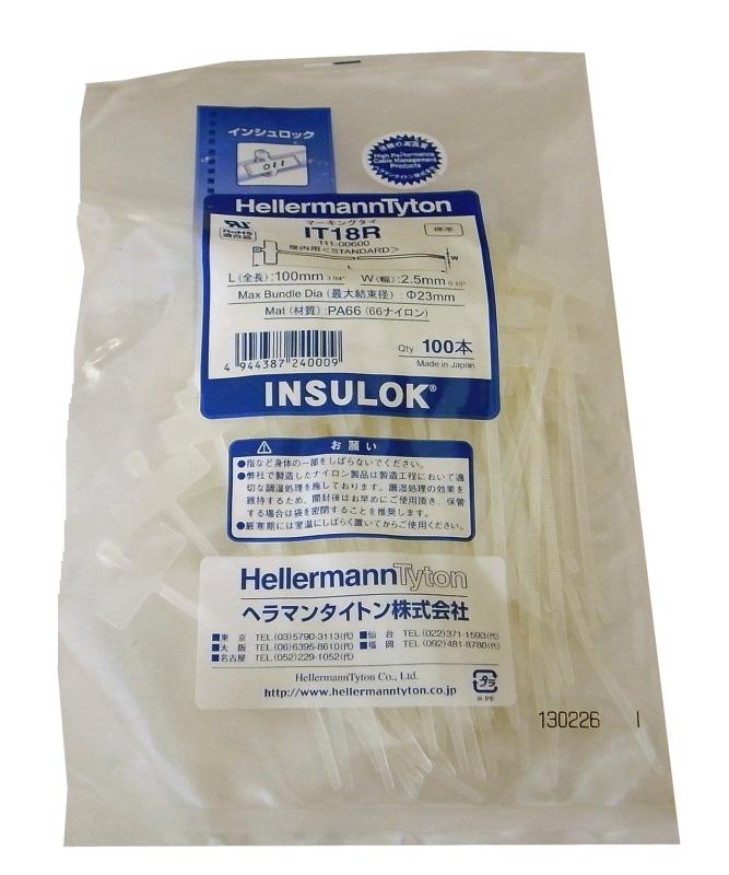 【楽天市場】ヘラマンタイトン マーキングタイ IT18R 100本入 標準・屋内用グレード 乳白：亥子屋商店（INOKOYA）