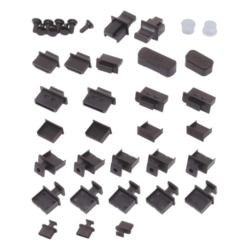 【楽天市場】アイネックス(AINEX) コネクタカバー ゲーミングPC用 DC-023 ブラック：亥子屋商店（INOKOYA）